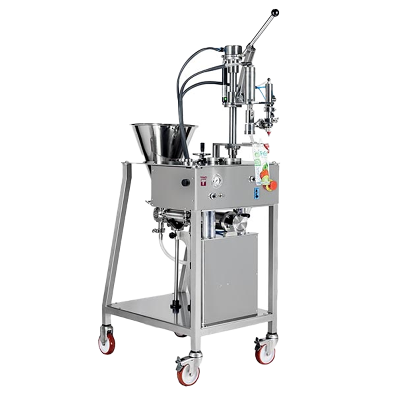 Spouted Pouch Filler & Capper - Carted (Semi-Automatic)